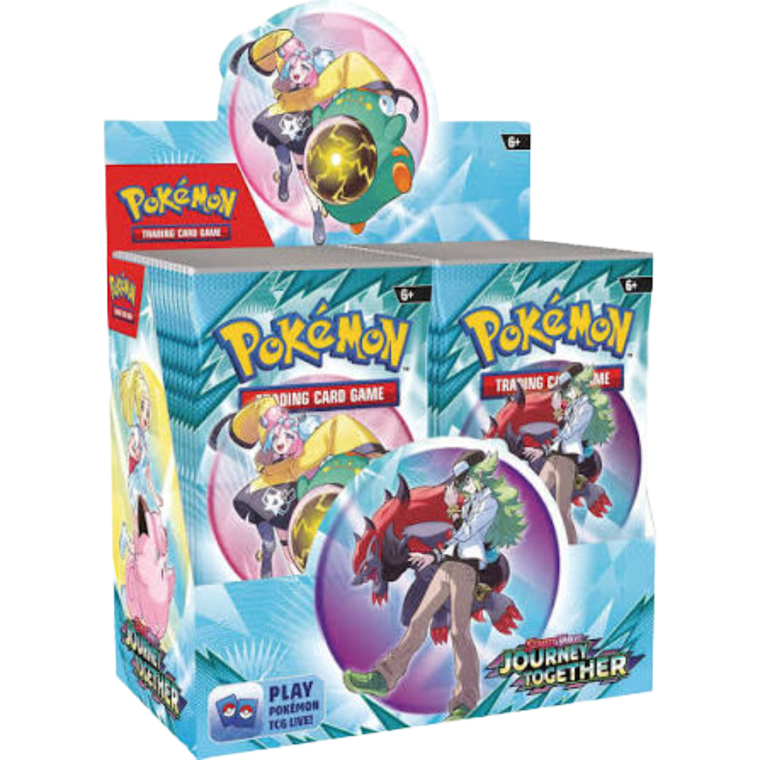 Pokemon TCG: Scarlet & Violet 9 - Journey Together Booster Box (Sealed ...