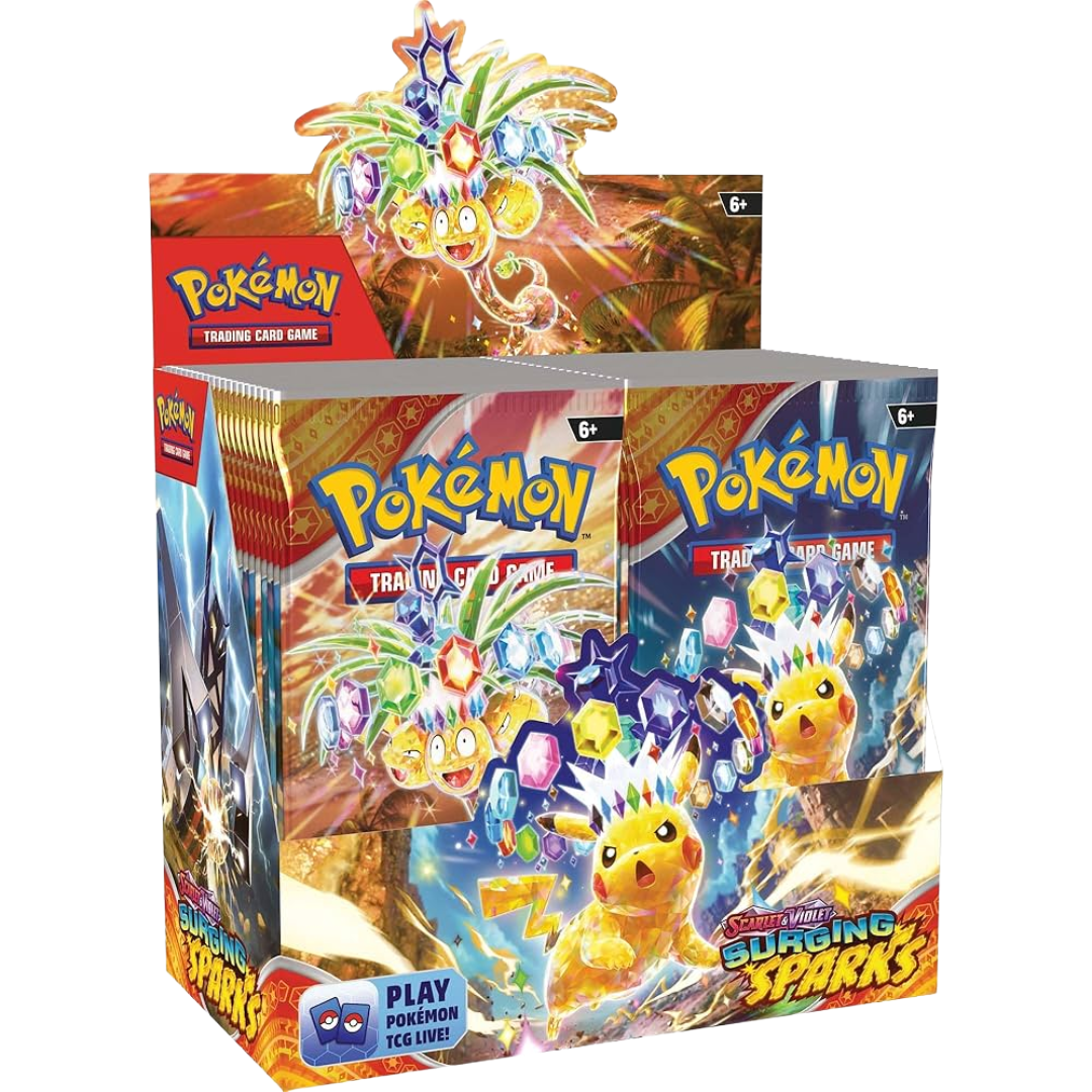 Pokemon TCG: Scarlet & Violet 8 Surging Sparks Booster box (Sealed ...